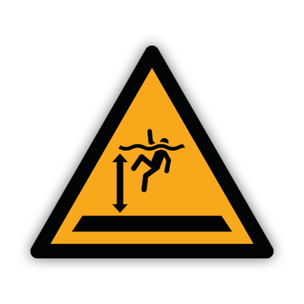 W047 - Deep Water Sticker Decal - Self Adhesive Vinyl - Weatherproof ...