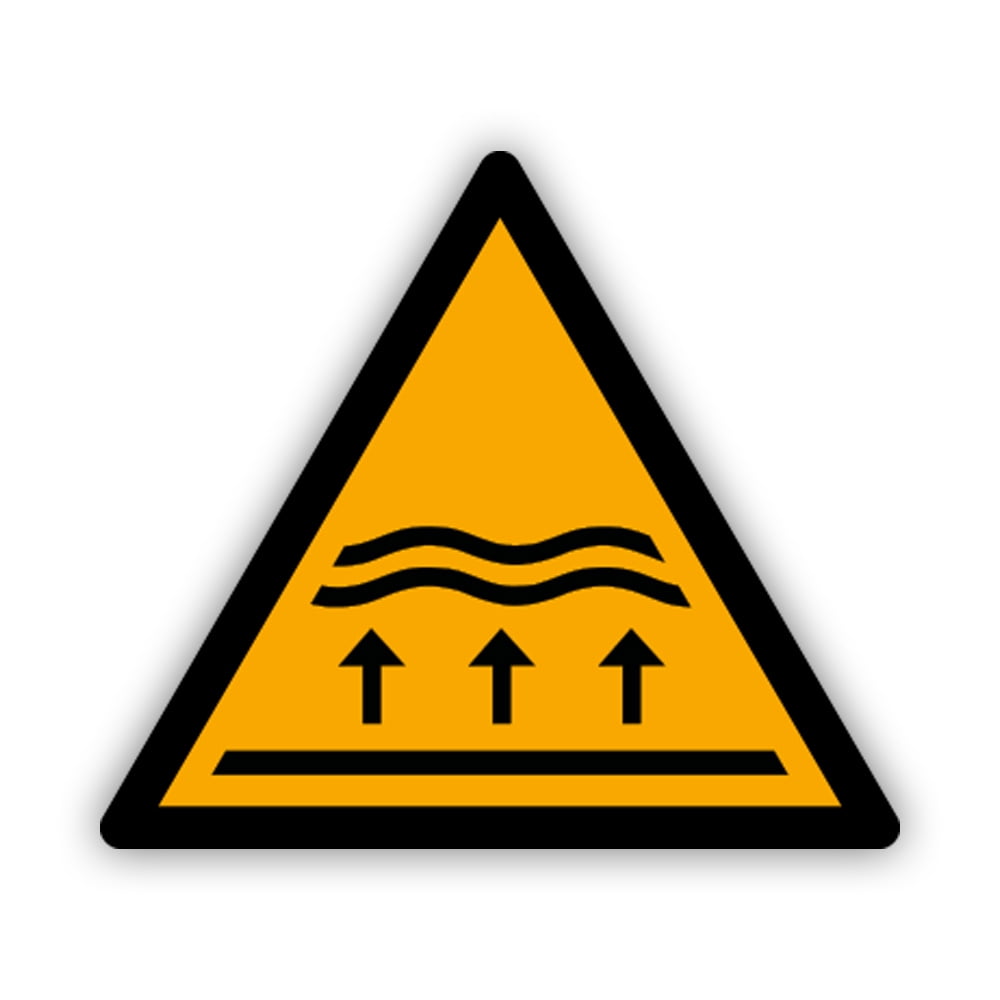 W077 - Flood Zone Sticker Decal - Self Adhesive Vinyl - Weatherproof ...