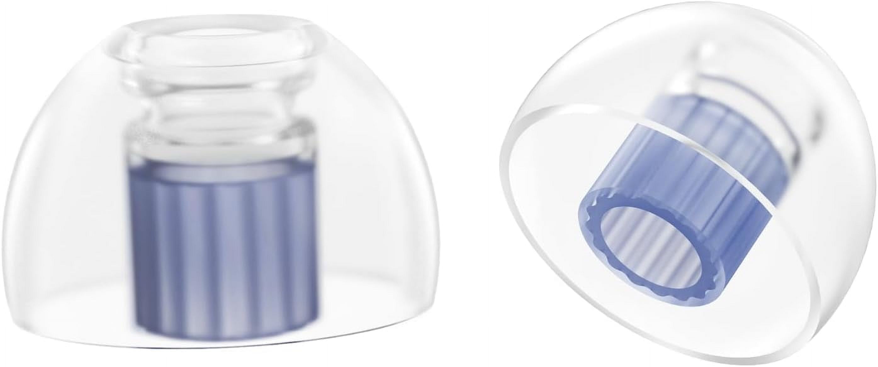 W1 for IEM - L - Patented Medical-Grade Silicone Ear Tips, Double W ...