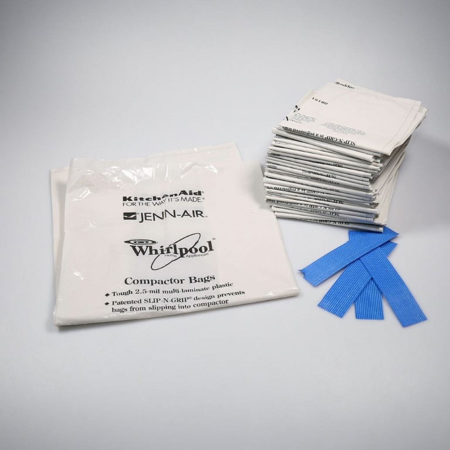 W10165294RB Whirlpool 60 Pack Trash Compactor Bag OEM W10165294RB ...