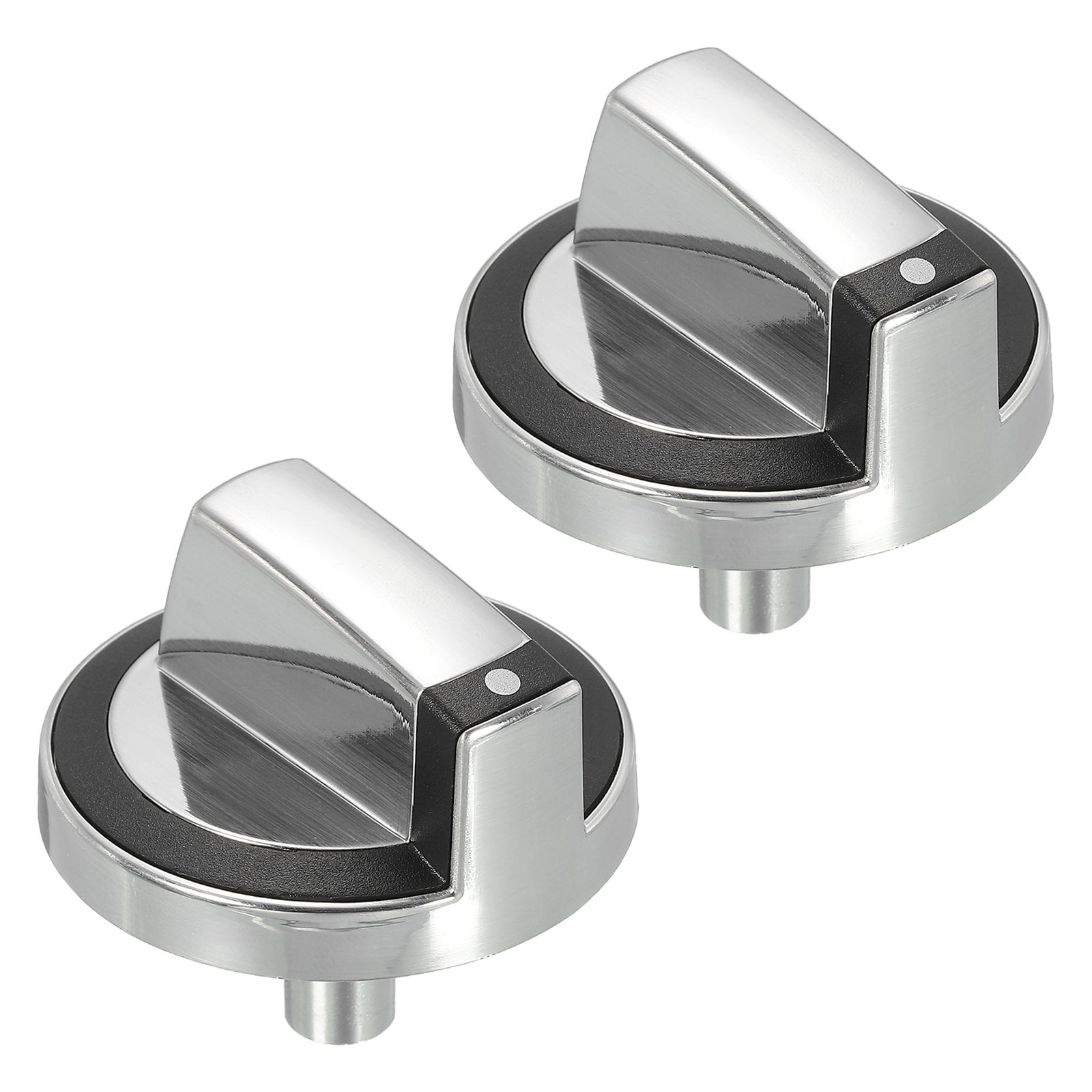 W10284885 Burner Knobs Control Knob 52mmx50mm Stainless Steel Silver ...