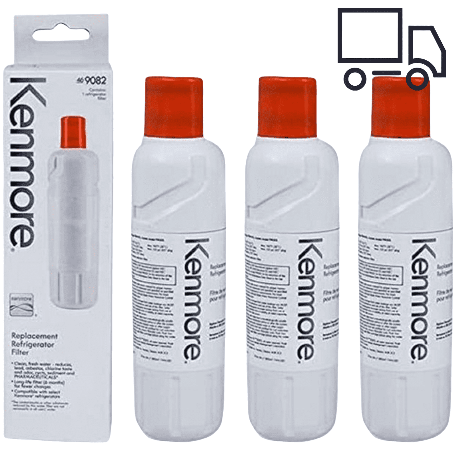 W10413645A/EDR2RXD1 Filter 2 Replacement, Compatible with KAD2RXD1 ...