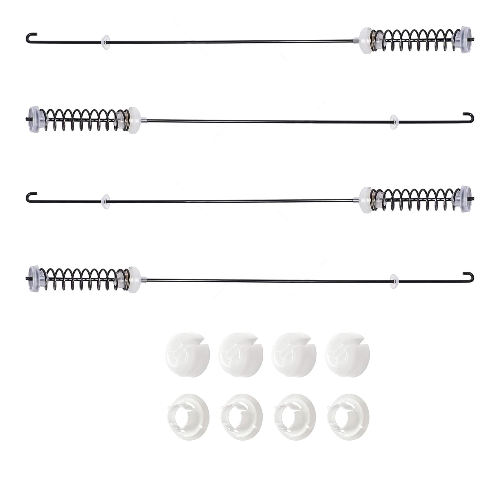W10780045 Washer Suspension Rods Kit (4 Pack) - Replacement for Whirl ...