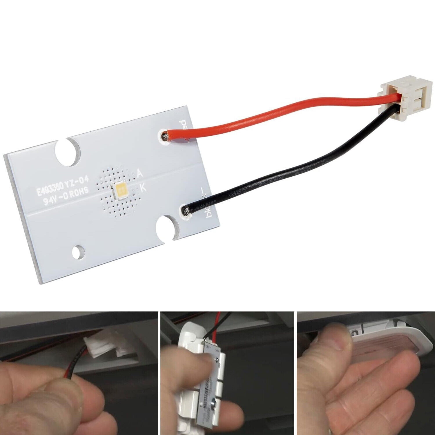 W10843353 Fridge LED Light Board Module Fridge Panel For KitchenAid ...