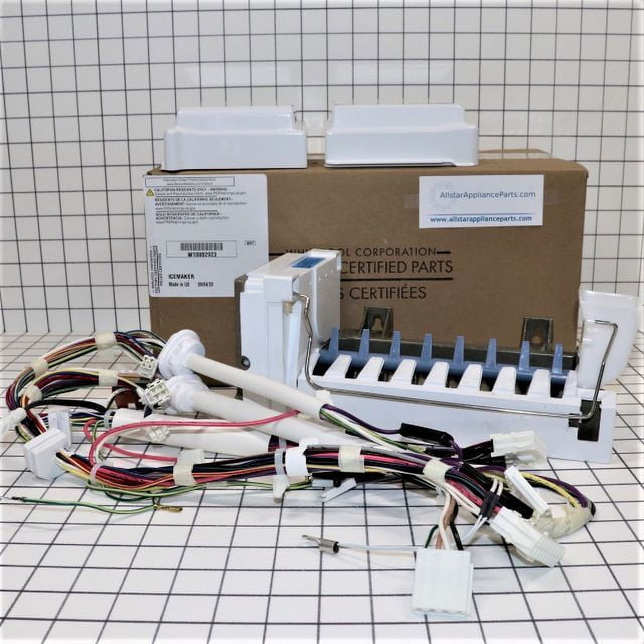 W10882923 FSP OEM Refrigerator Ice Maker Assembly - Walmart.com