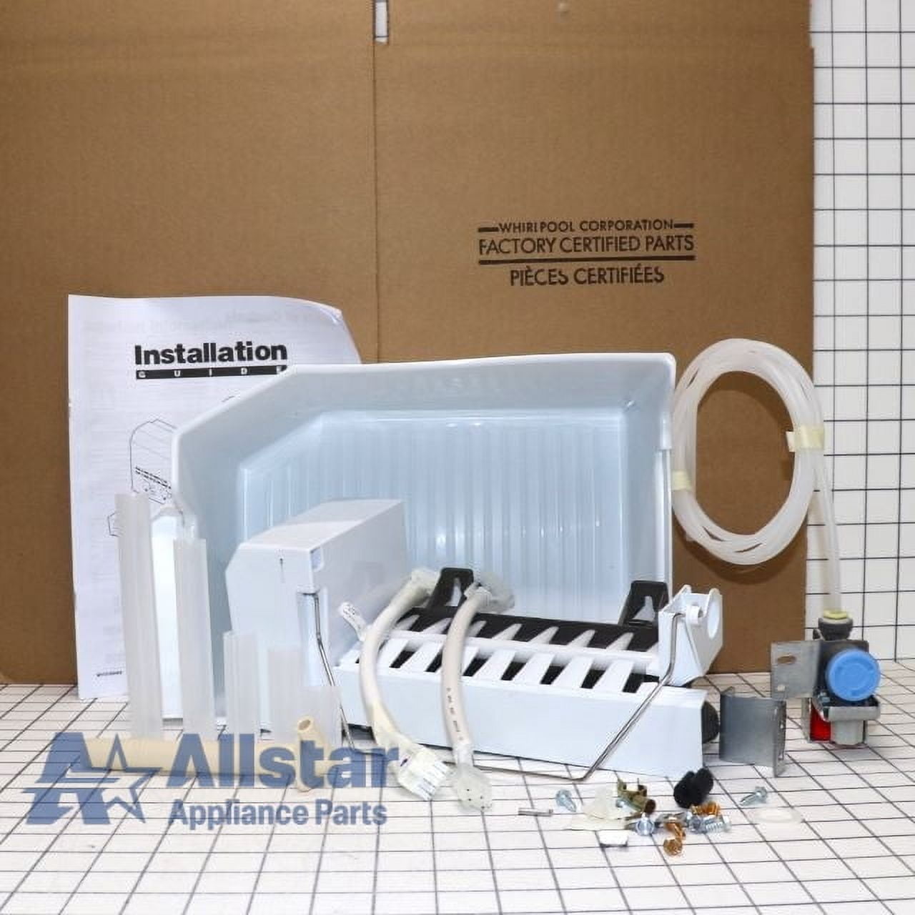 W11517113 , ECKMFEZ2 , Refrigerator Ice Maker Assembly - Walmart.com