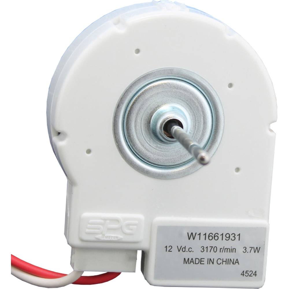 W11661931 - Upgraded Refrigerator Freezer Evaporator Fan Motor Fits ...