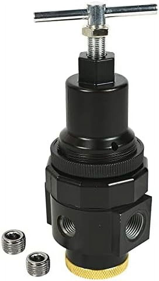 W1180T /2 Inch Standard 'T' Handle Air Regulator -125 PSI - Walmart.com