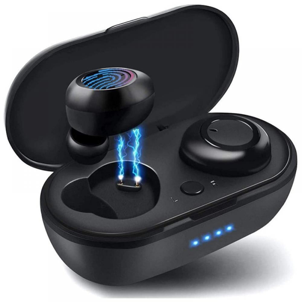 W12 TWS Bluetooth Earphones Fingerprint Touch Wireless Earbuds HD ...
