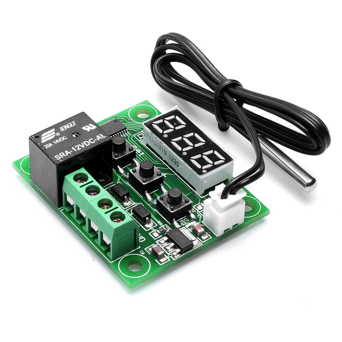 W1209 12V -50°C to 110°C Digital Thermostat Temperature Control Switch ...