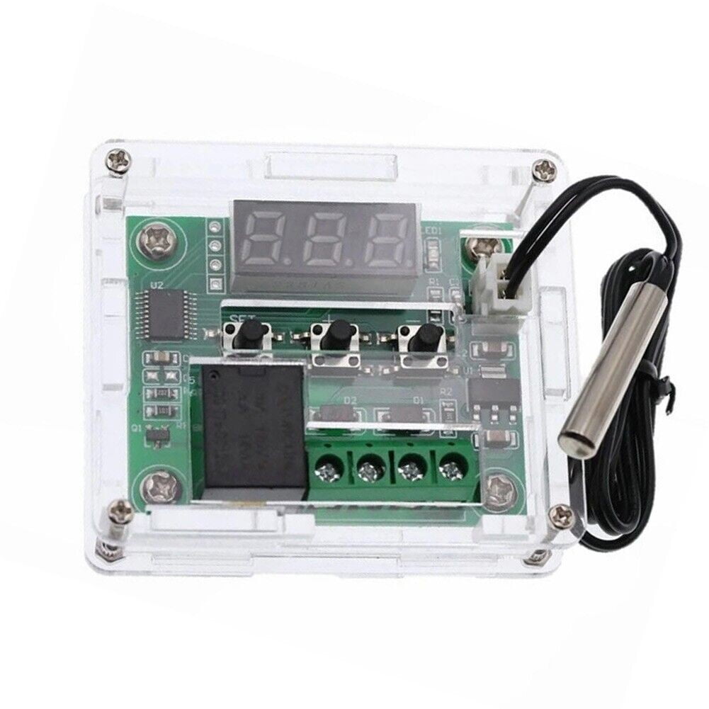 W1209 Controller Module 20A Relay Dc 12V Digital Temperature Controller ...