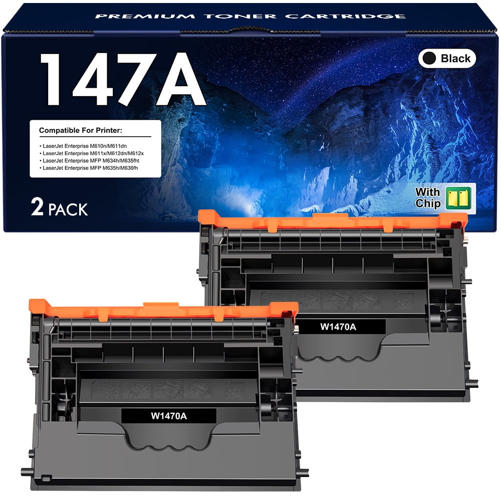 W1470A 147A Black Toner Cartridge With Chip Compatible for HP 147A 147X ...