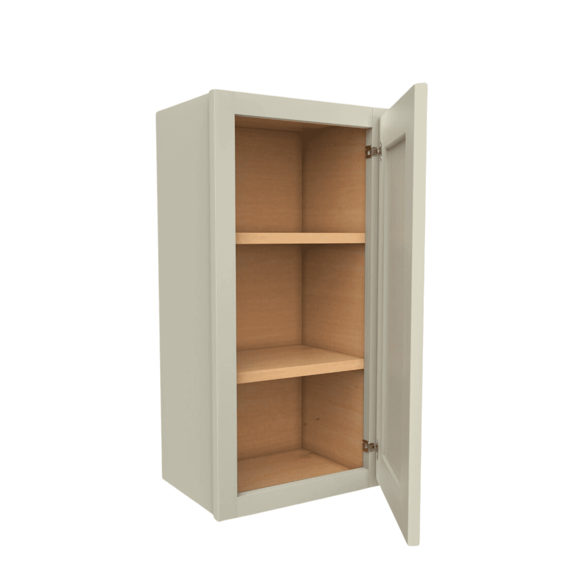 W1530 Ready to Ship Cabinet Plywood Soft Edge 1 Door 2 Shelf Kitchen ...