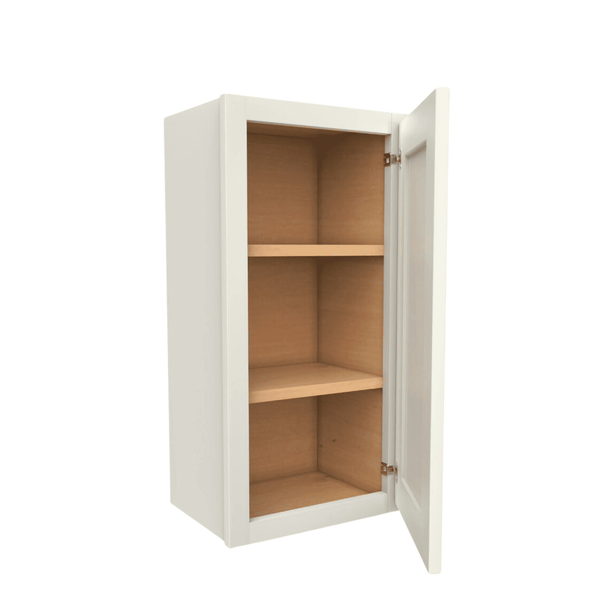 W1536 Ready to Ship Cabinet Plywood Soft Edge 1 Door 2 Shelf Kitchen ...