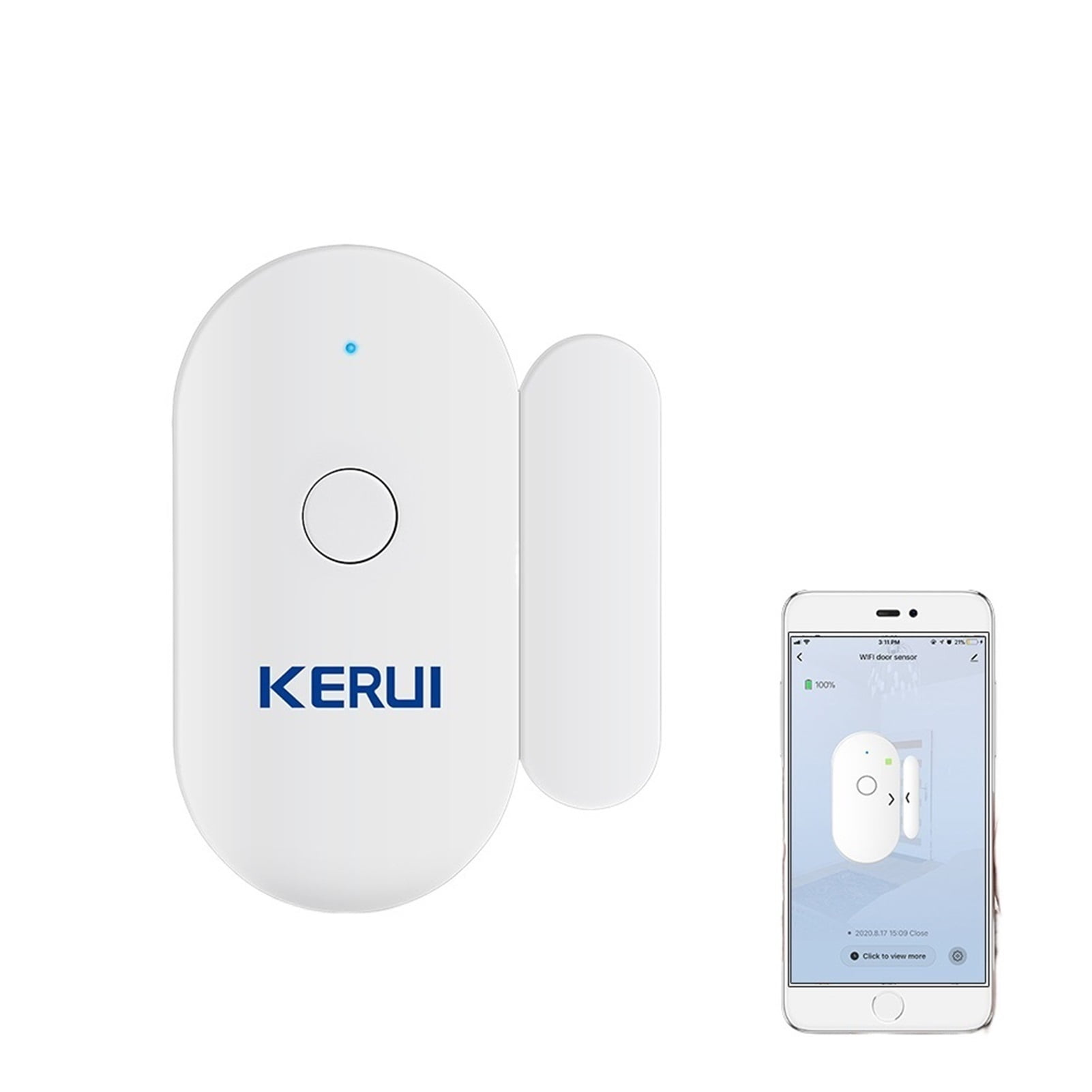 W181 Control Panel Tuya WIFI GSM Home Burglar Security Alarm System ...