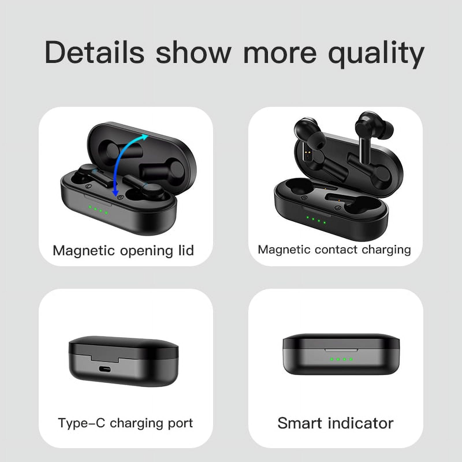 W20 Tws Bluetooth 5.0 Earphone Wireless Headphone Stereo Min Headset ...