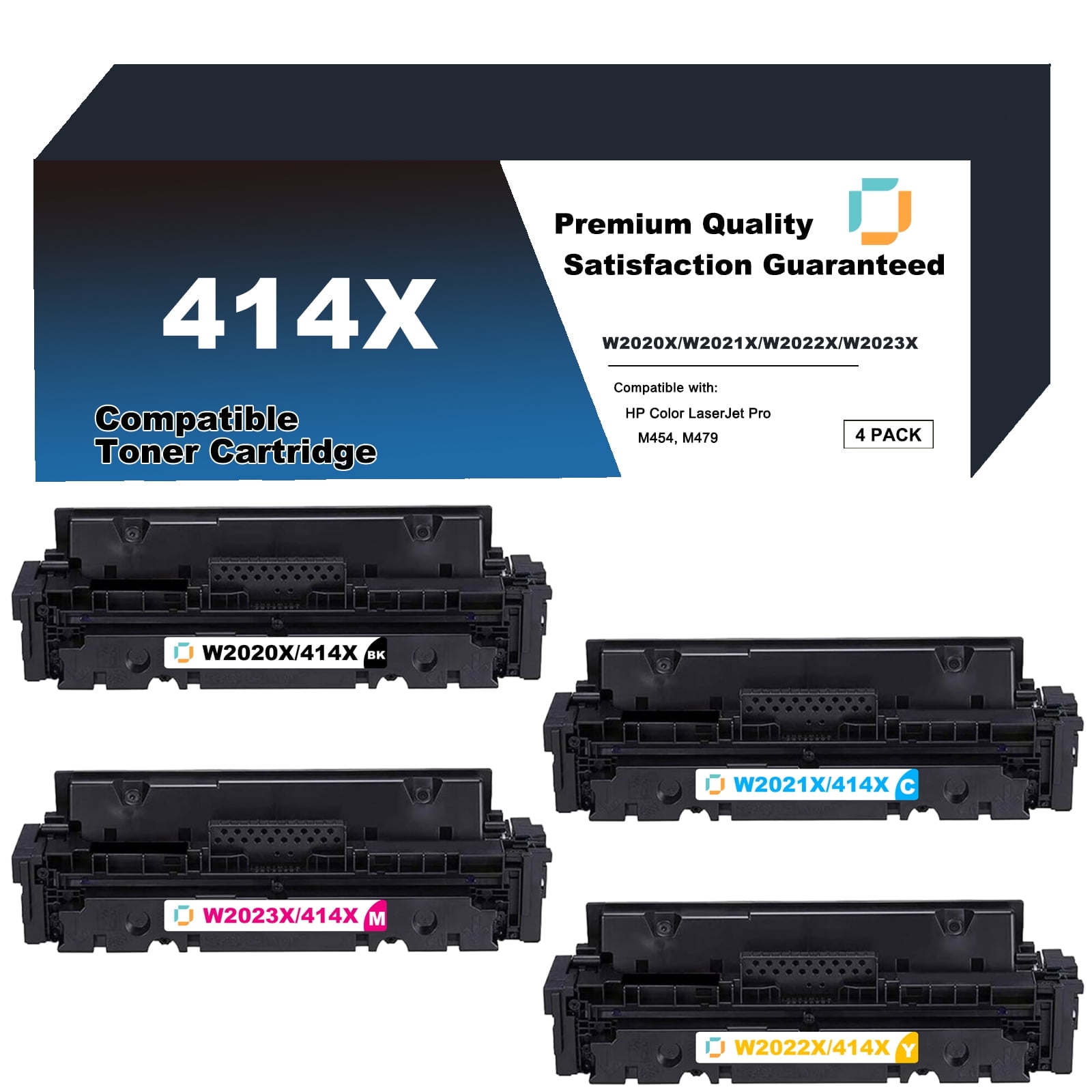 W2020X/W2021X/W2022X/W2023X High Yield Toner Cartridge Replacement ...