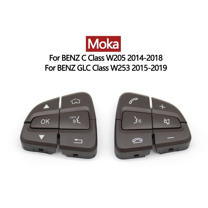 W205 W253 Car Button Volume Phone Multi-function Switch Buttons For ...