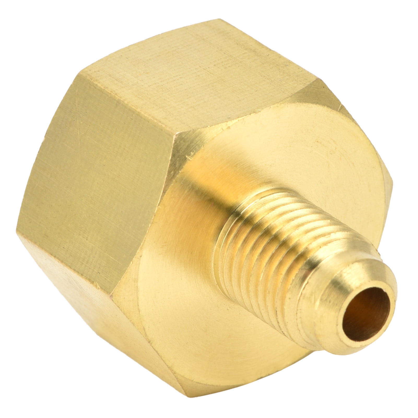 W21 to 1/4SAE Air Conditioning Refrigerant Adapter Converter Connector ...