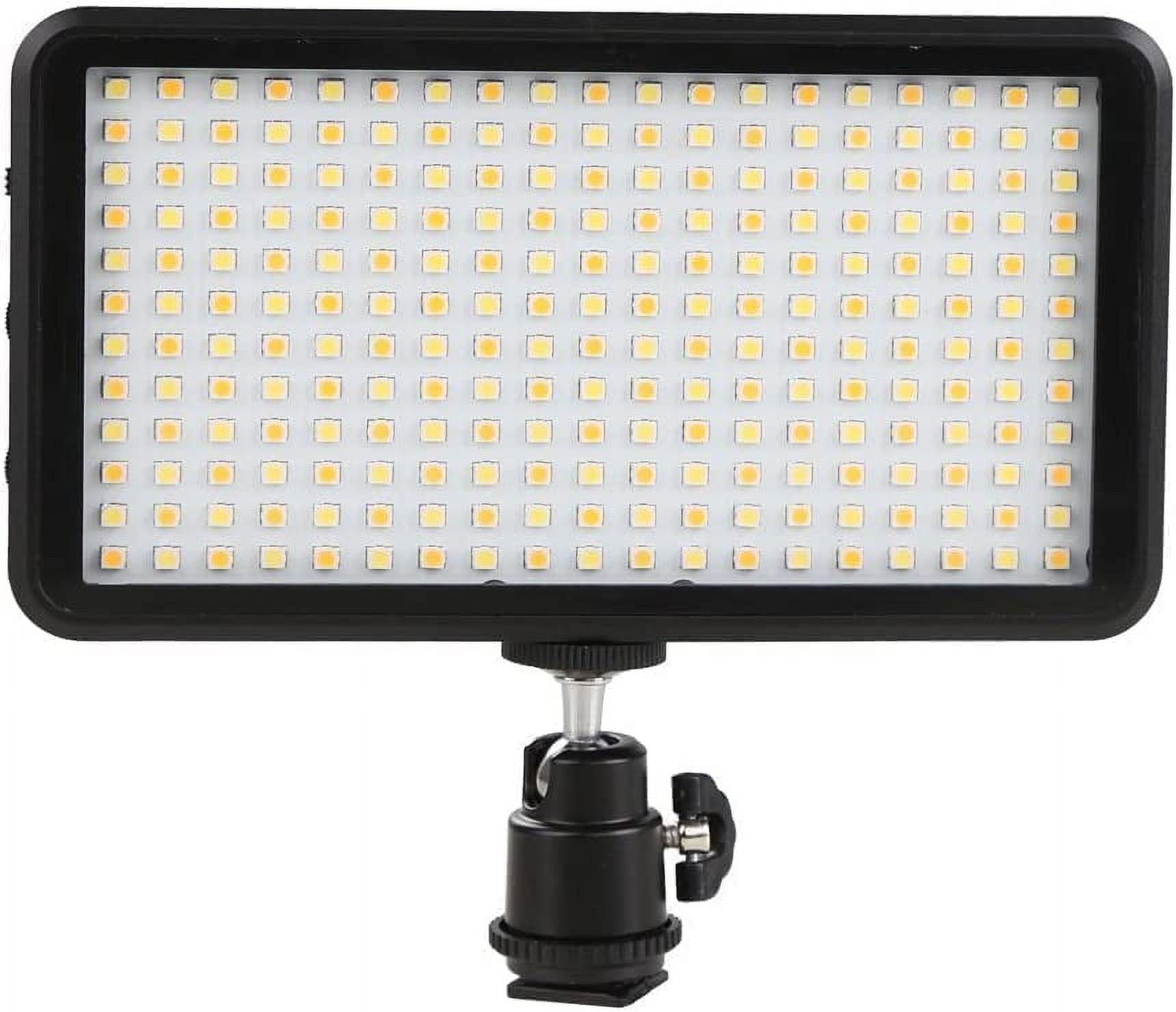 W228 LED Video Light 6000k Dimmable Ultra Bright Panel Digital Camera ...