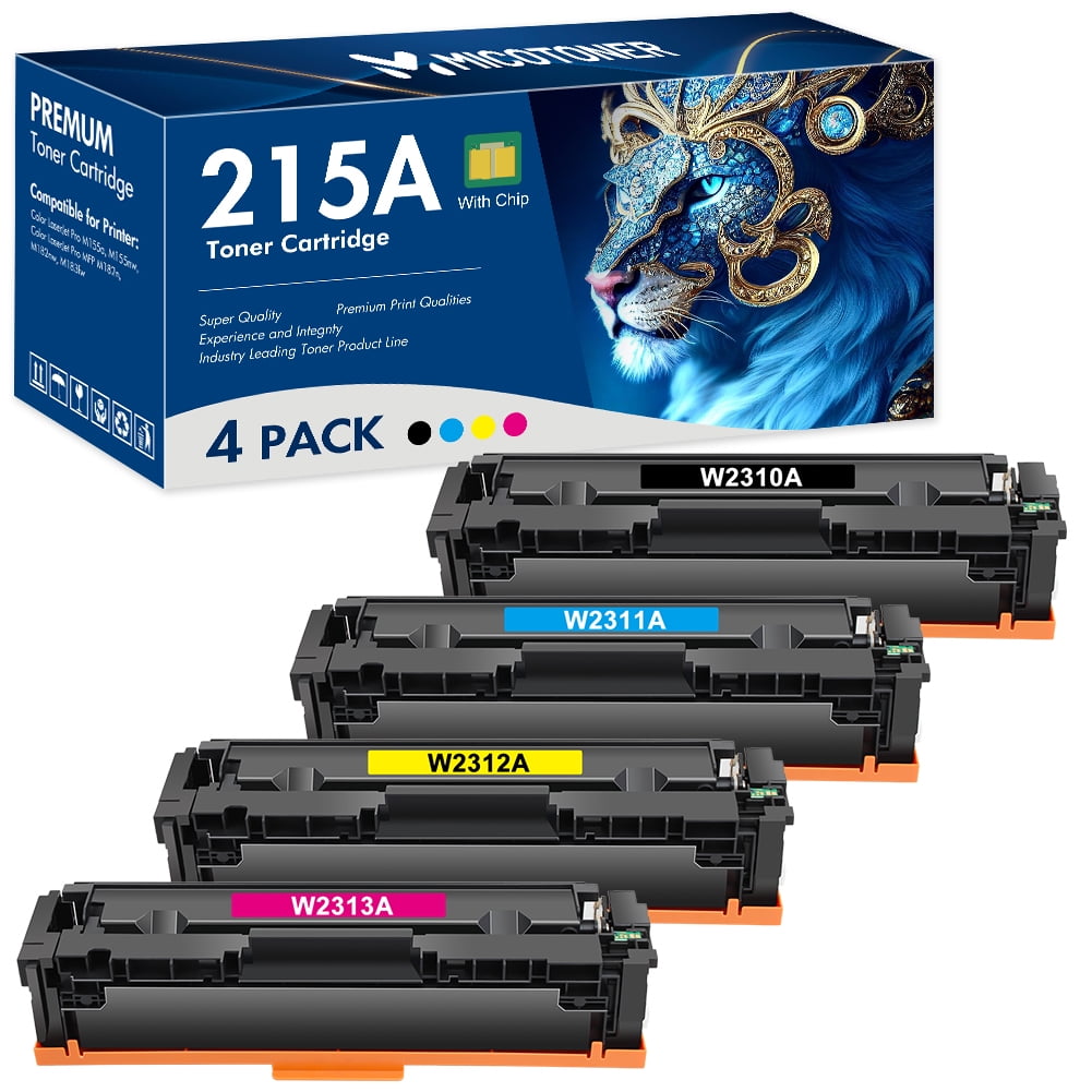 With-CHIP | 215A Toner Cartridges W2310A Compatible for HP 215A W2310A ...