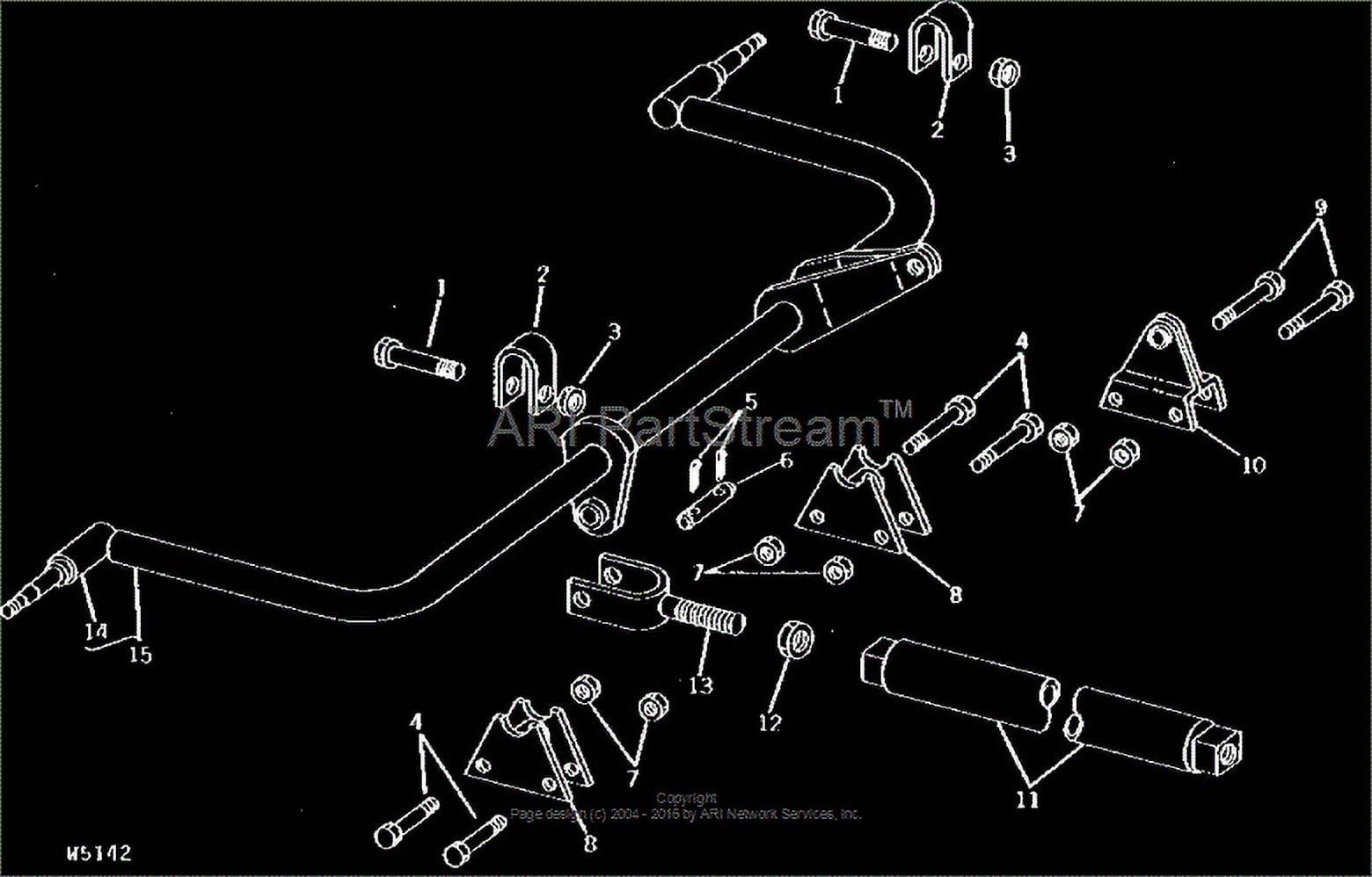 W24057 CLEVIS fits JOHN DEERE (New OEM) - Walmart.com