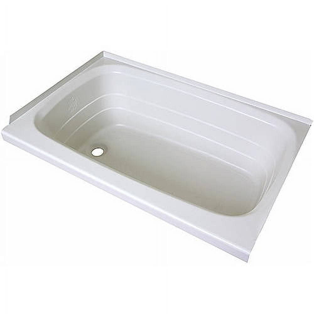 W2436Lhspk Mobile Home White 24X36 Left Hand Tub with SPK Drain ...