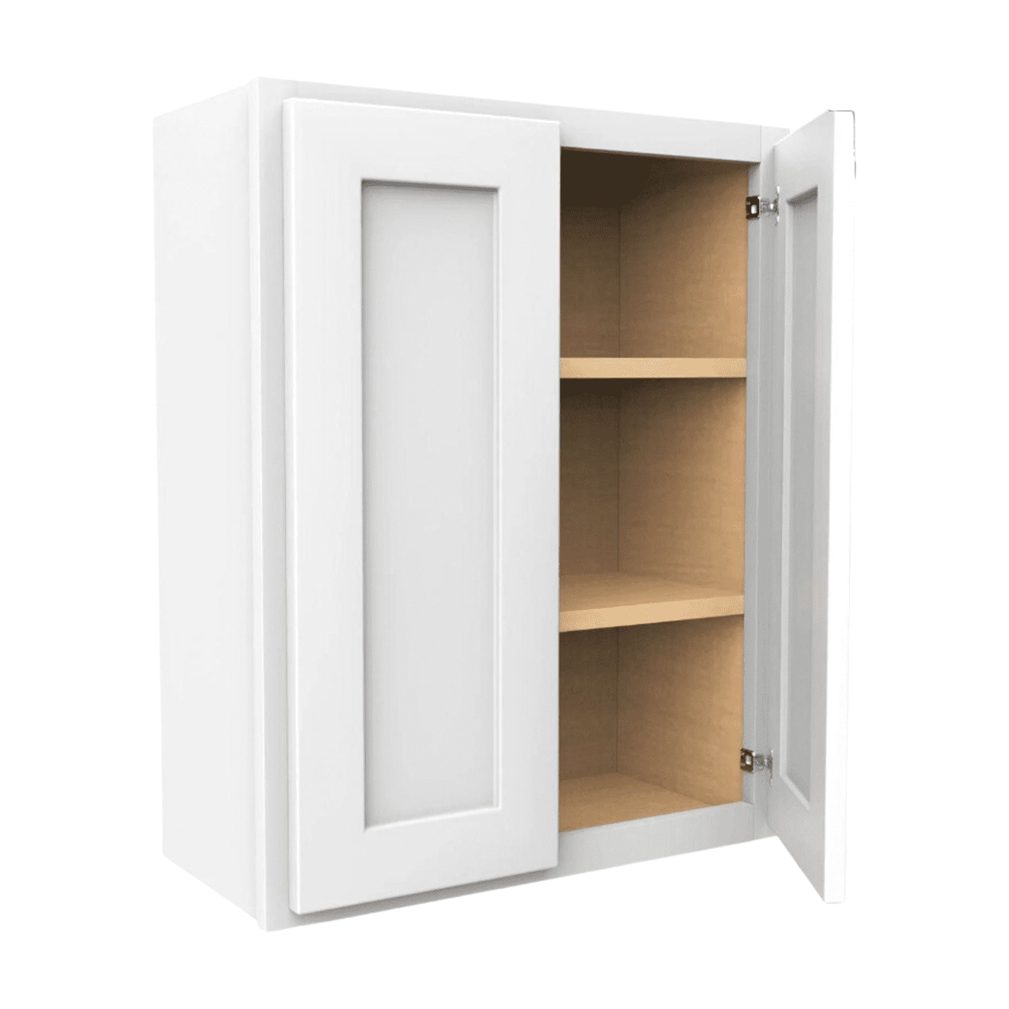 W2730 Ready to Ship Cabinet Plywood Soft Edge 2 Door 2 Shelf Kitchen ...
