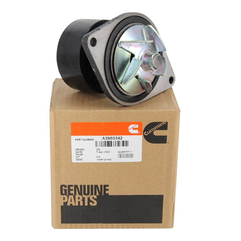 W350 Water Pump 3960342 For Cummins 5.9L Dodge Ram 2500 3500 12V 24V ...