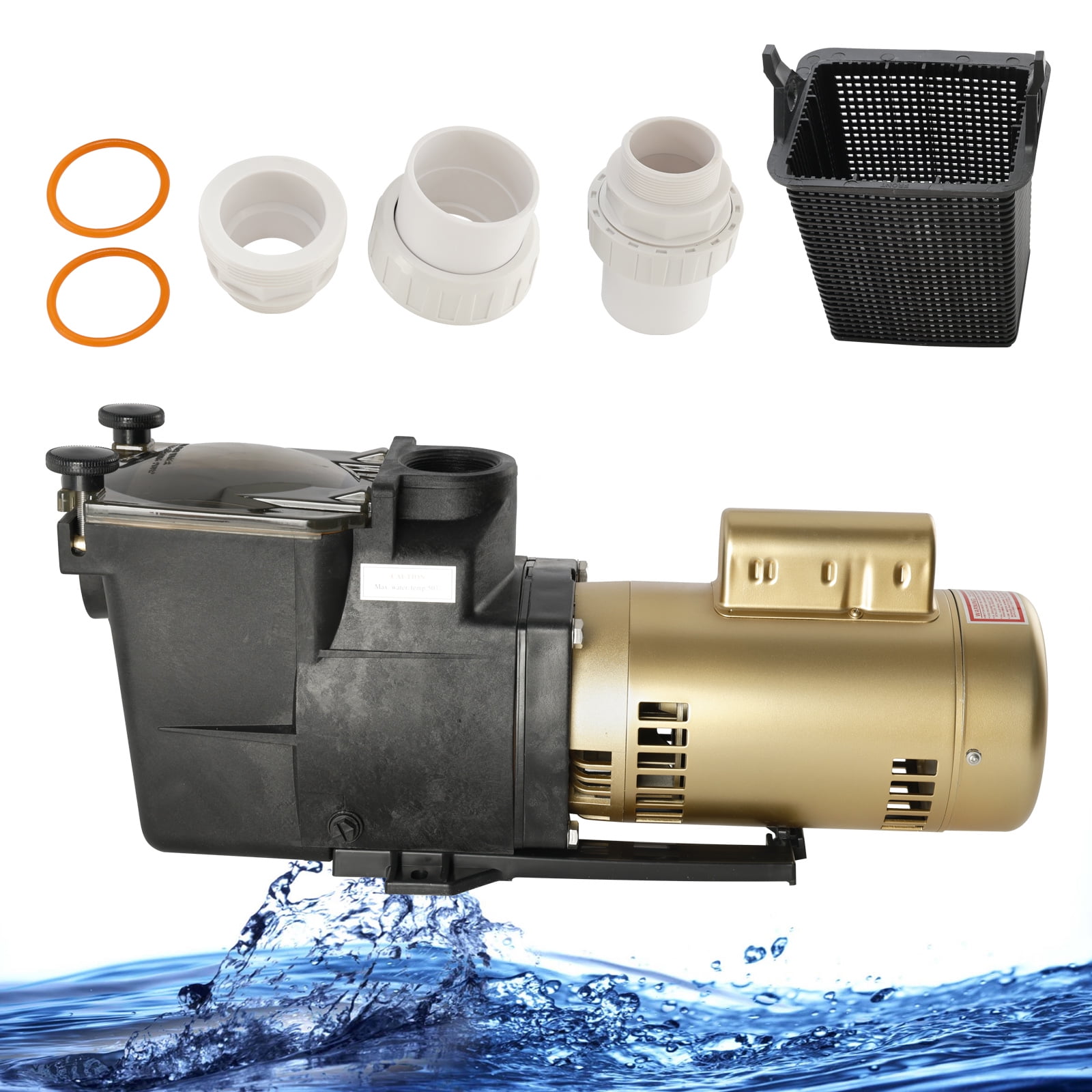 W3SP2607X10 Super Pump 1 HP Single Speed Pool Pump 115/230V - Walmart.com