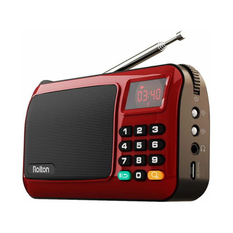 W405 Digital Mini Mp3 Music Player Portable Fm Radio Speaker Tf Usb ...