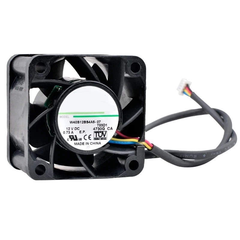 W40S12BS4A5-07 4cm 40mm fan 40x40x28mm DC12V 0.73A 4pin Cooling fan ...