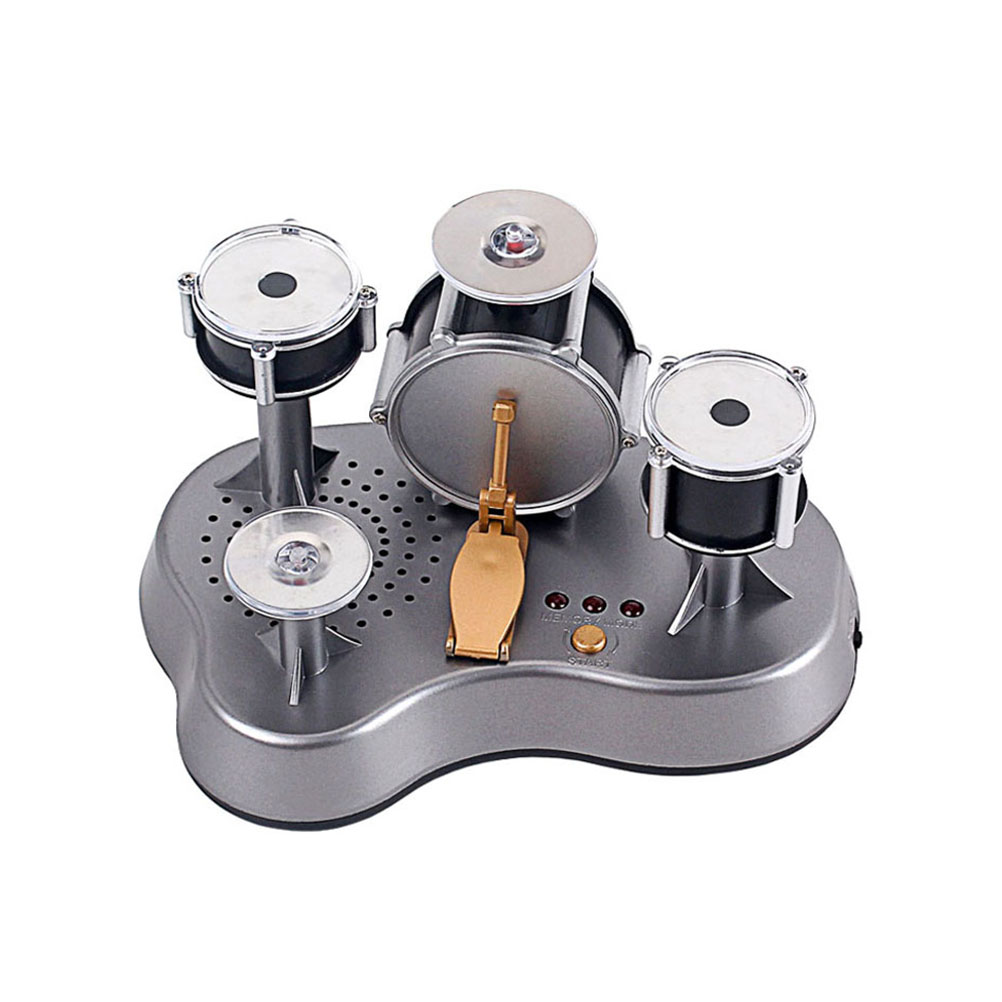W501 Design Mini Finger Drum Set Touch Drumming LED Light Jazz ...