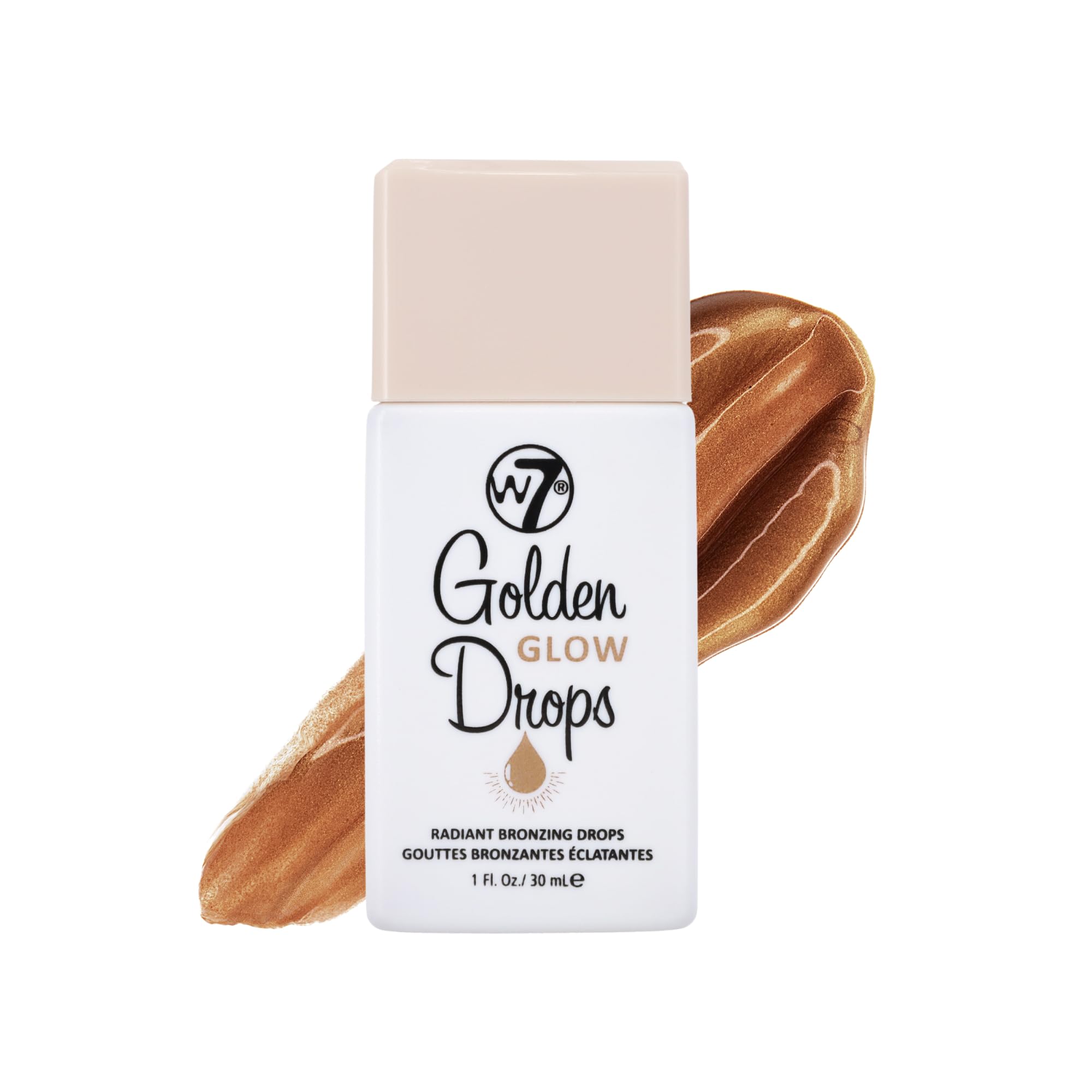 W7 Golden Glow Drops - Liquid Bronzing Drops For Flawless Skin & A ...
