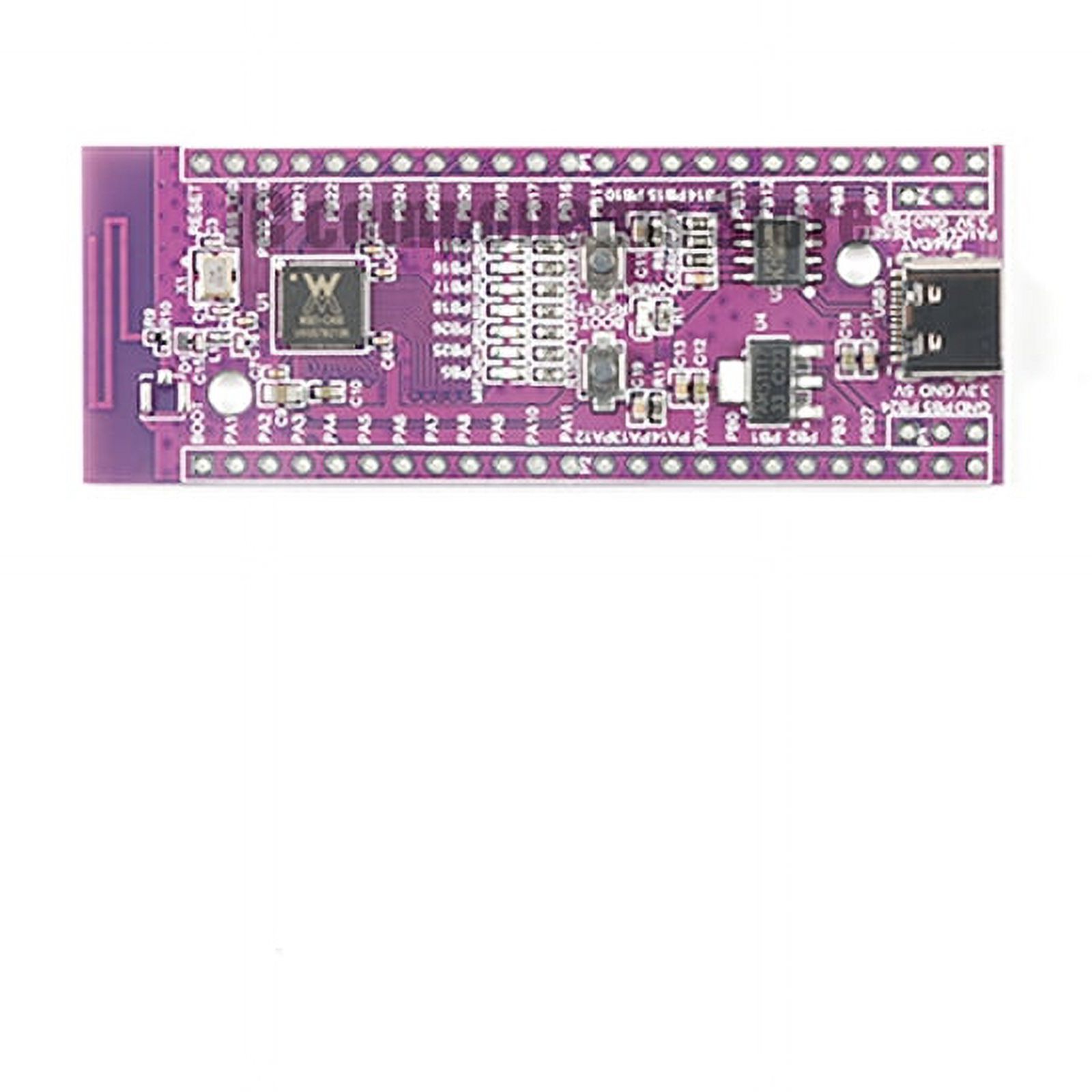 W801 Microcontroller 240MHZ 32Bit WiFi Bluetooth Dual-mode Development Board QFN-56 C400 SoC MCU ...