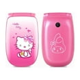 Sanrio W88 Kawaii Mini Cute Flip Phone, Super Small 2G GSM Cellphone ...