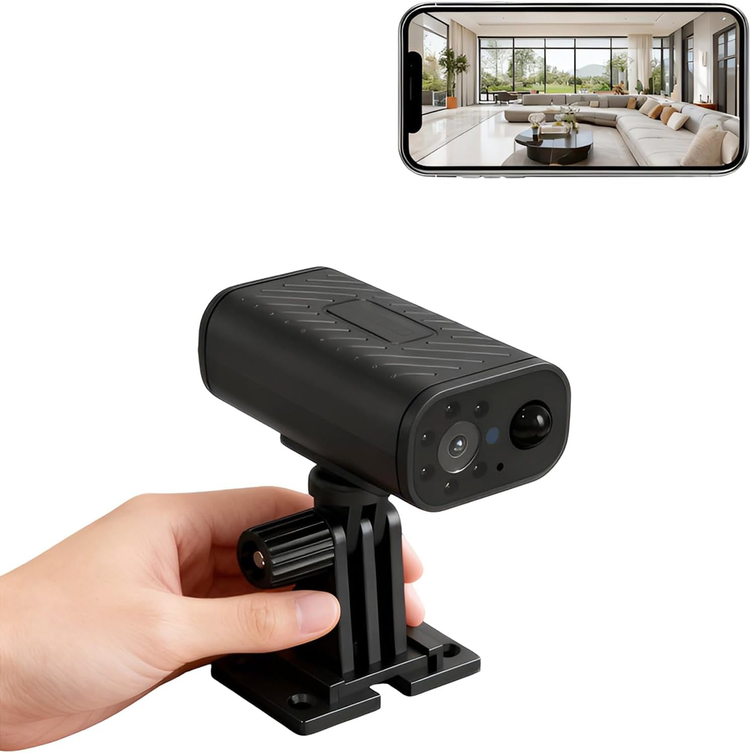 W9 Waterproof Mini Cam for Every Corner, PluXIULIN-Free Battery Life to ...