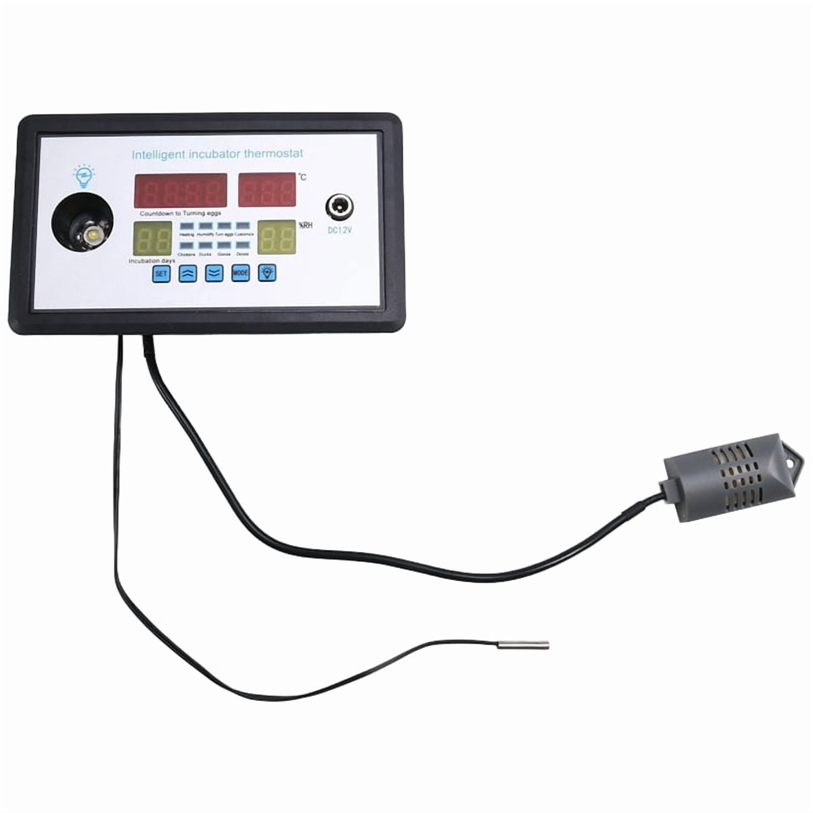 W9002 Automatic Egg Turning Intelligent Incubation Thermostat DC12V ...