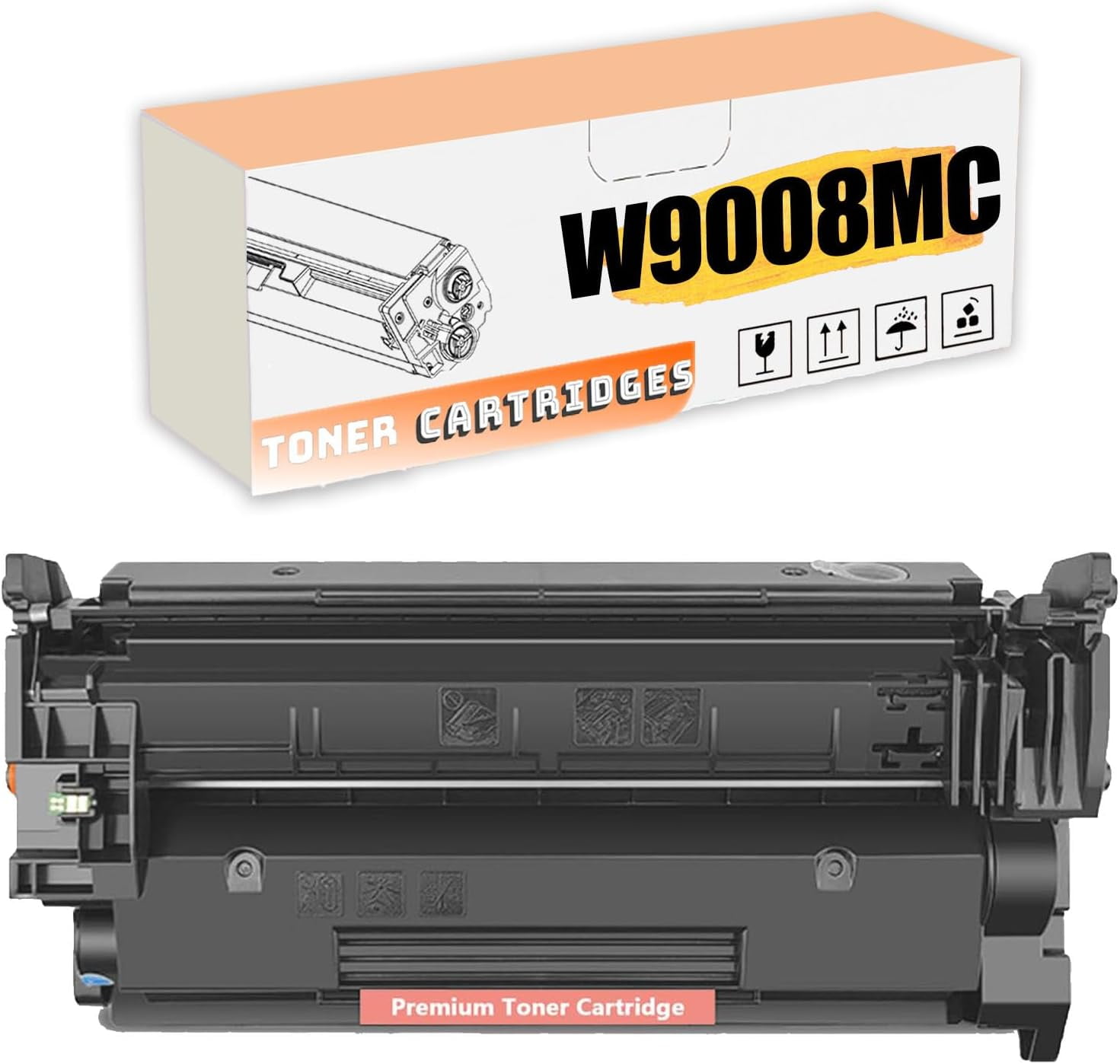 W9008MC Toner Cartridge, Compatible for HP Laserjet Managed E50145dn ...