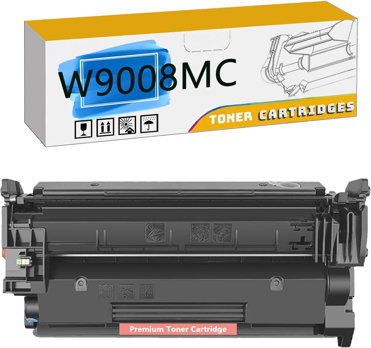W9008MC Toner Cartridges Compatible for HP Laserjet Managed E50145dn ...