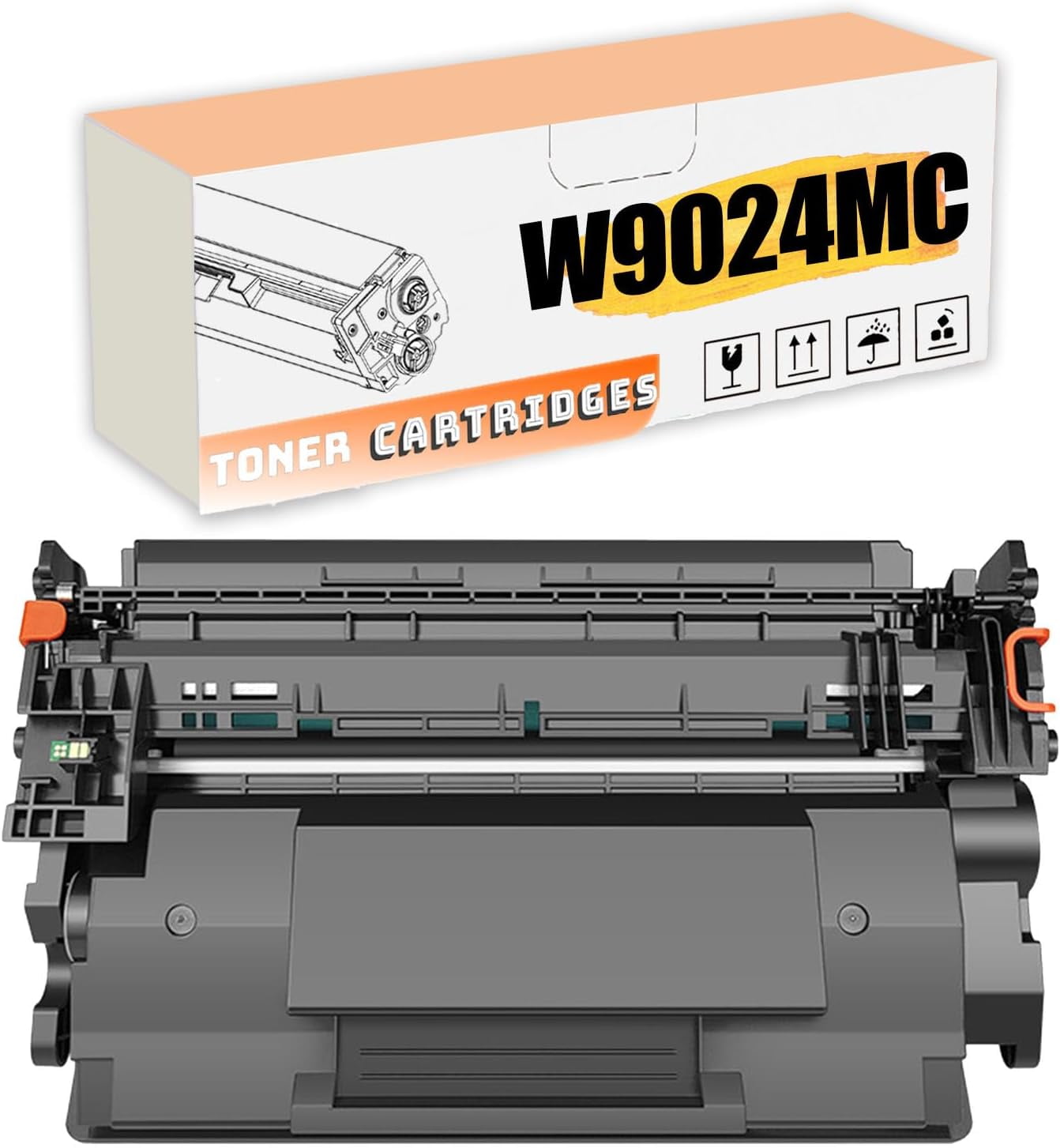 W9024MC Toner Cartridge, Compatible for HP E40040dn E42540f Printers ...