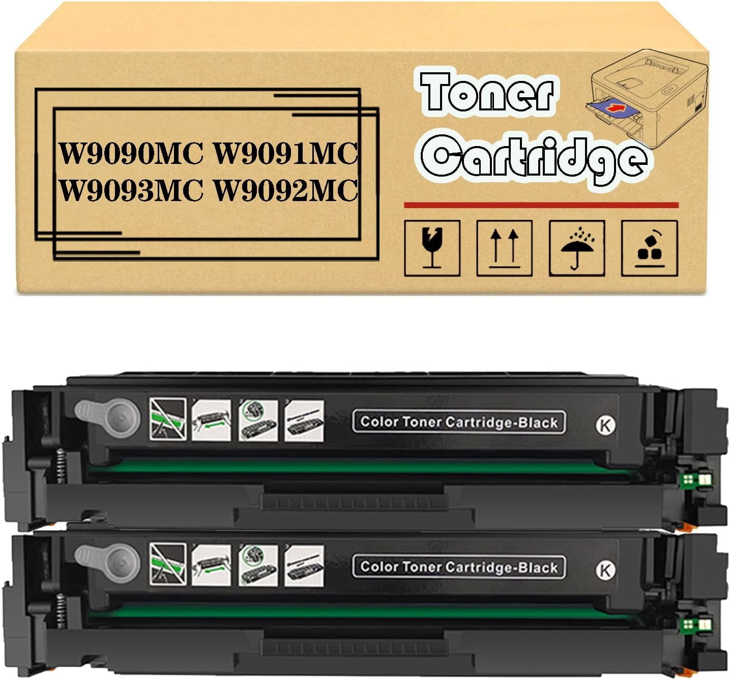 W9090MC W9091MC W9093MC W9092MC Toner Cartridges Compatible for HP ...