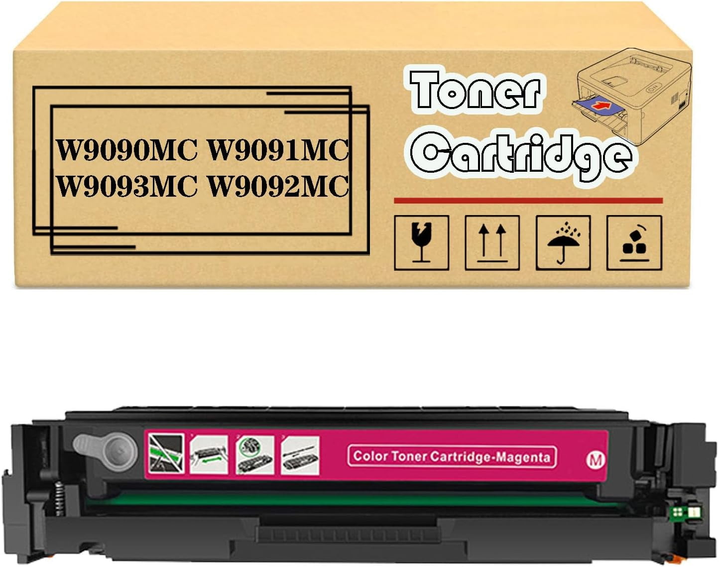 W9090MC W9091MC W9093MC W9092MC Toner Cartridges Compatible for HP ...