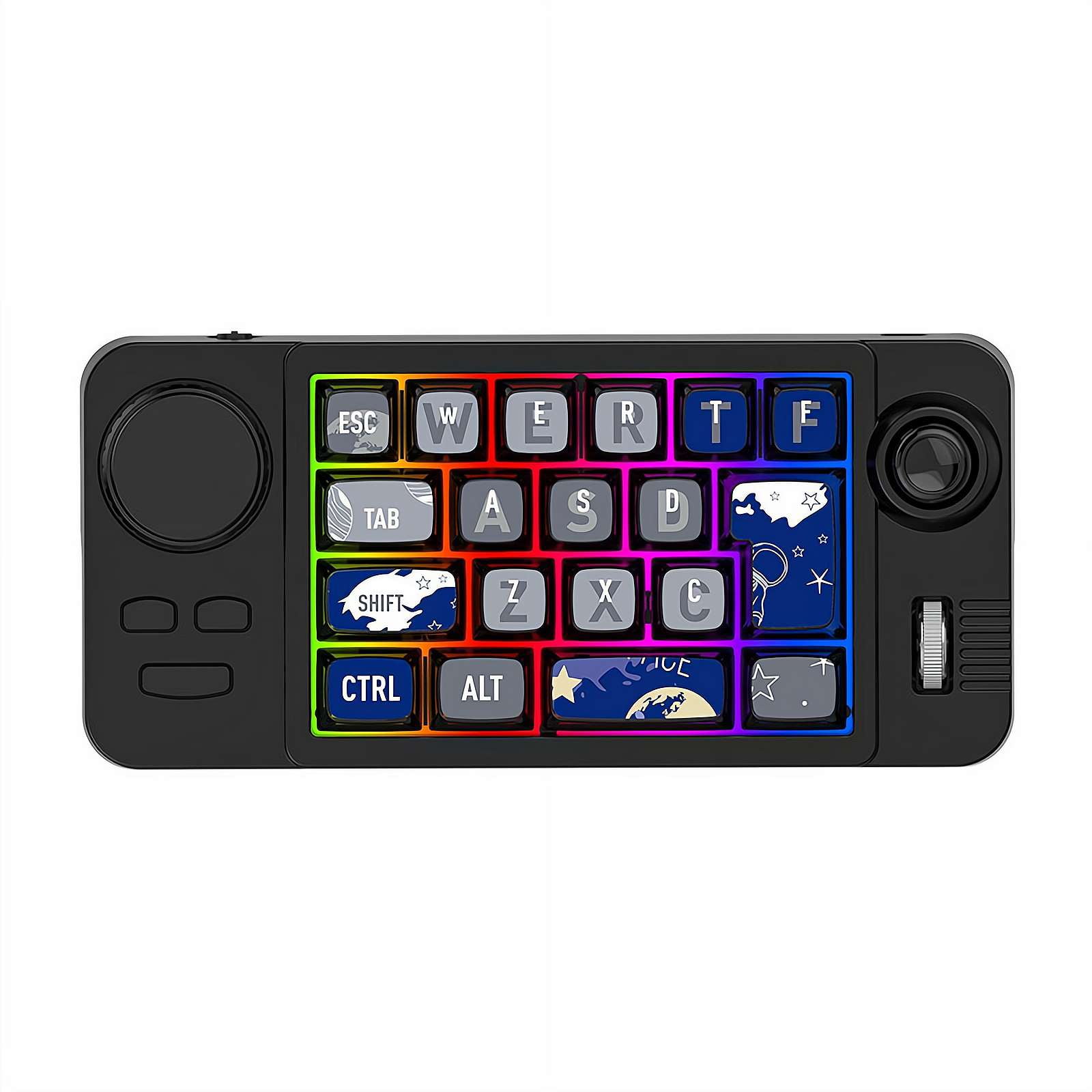 W911 Mechanical Keyboard Three Mode RGB Macro Programming Hot-Swappable ...