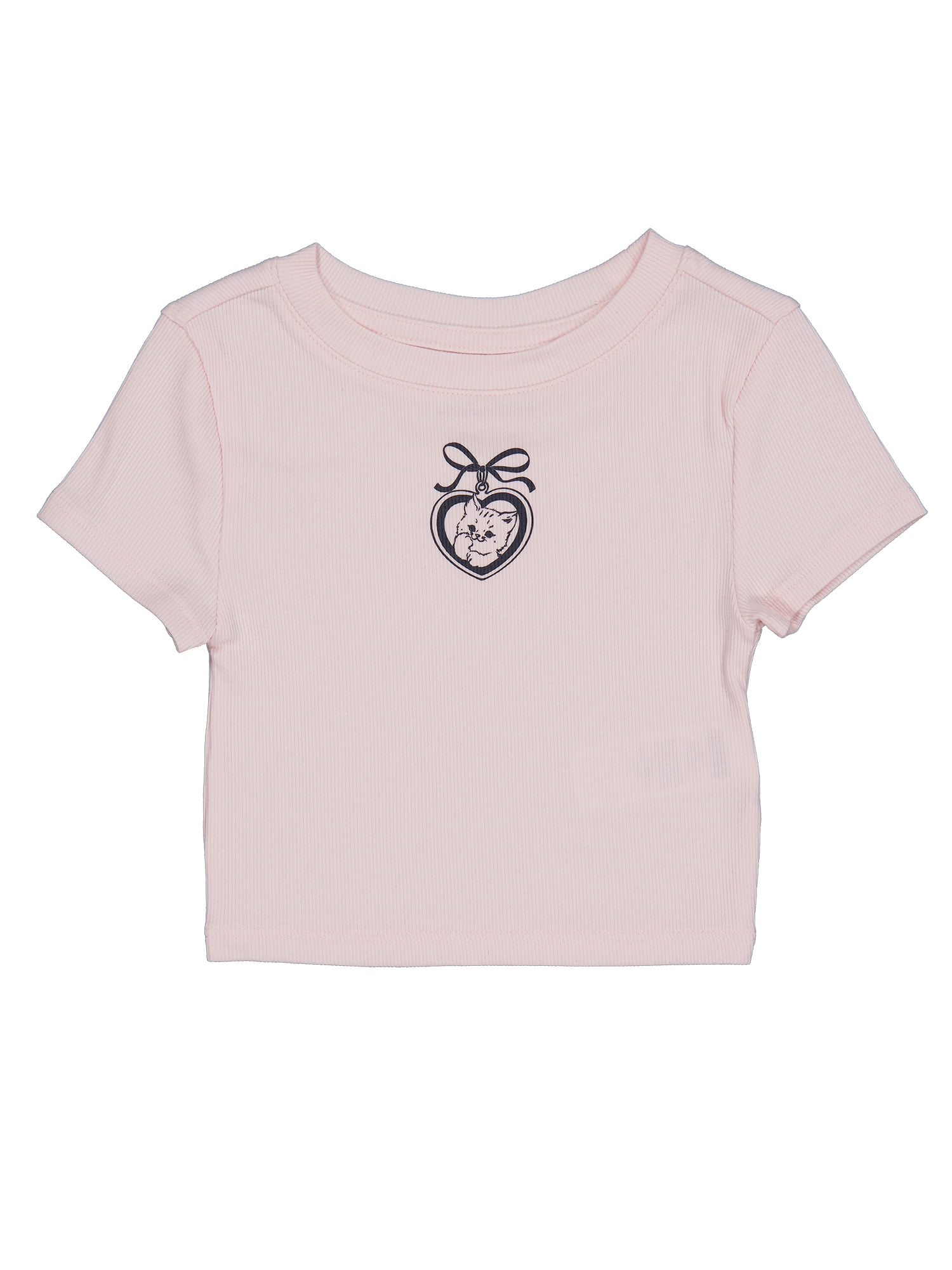 Weekend Academy Girls Short Sleeve WA SS Baby Tee, Sizes 4 - 18 ...