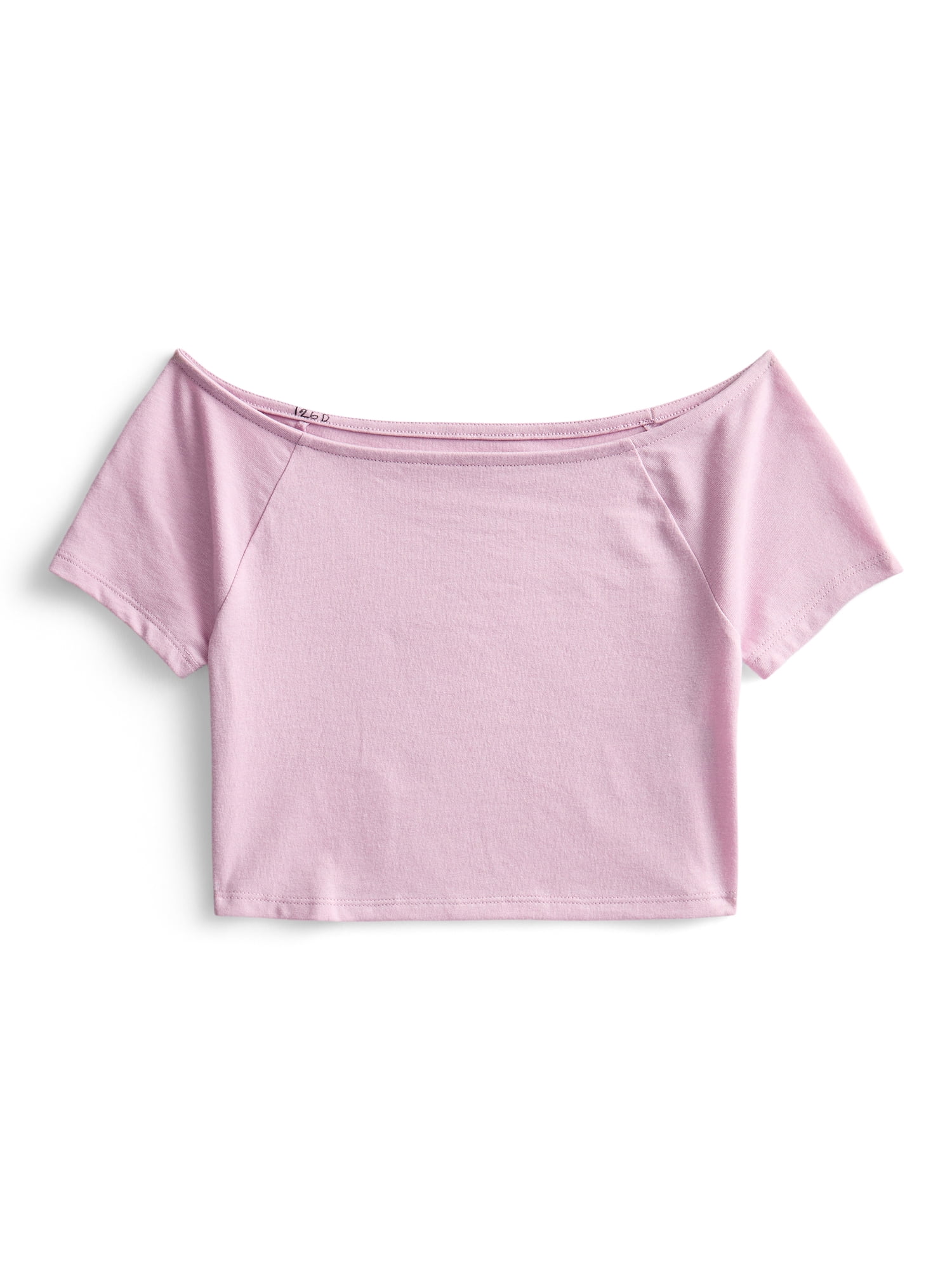 Weekend Academy Girls Wide Neck Knit Top with Short Sleeves, Sizes 4-18 ...