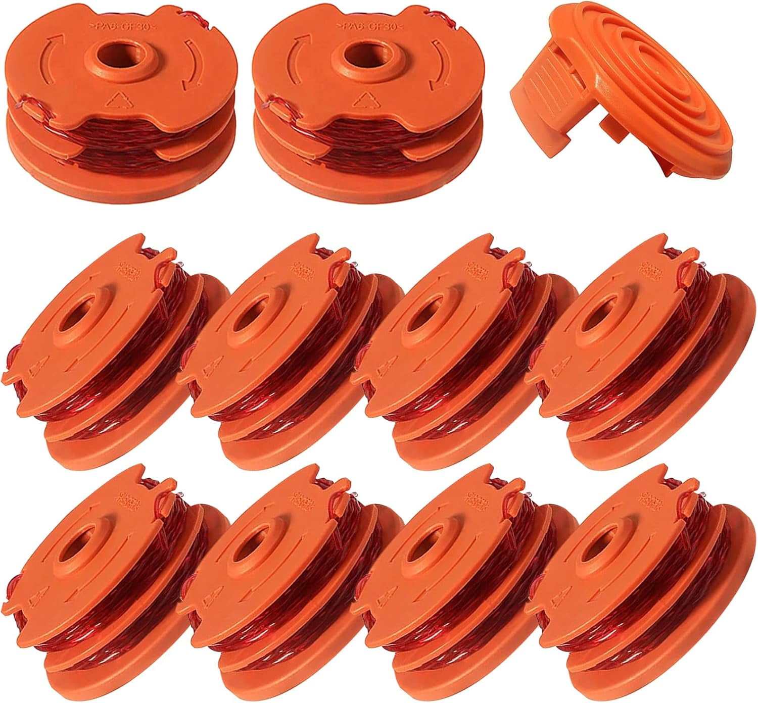 WA0007/ 50022833 Replacement Line Trimmer Spool 16ft 0.065'' for Worx ...