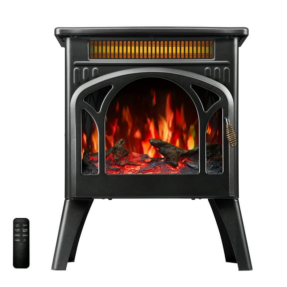 Duraflame 3D Infrared Electric Fireplace Stove with Remote Control ...