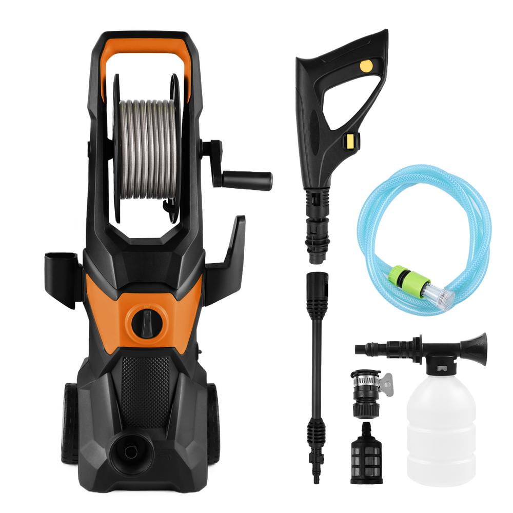 WAASOSCON 4000 PSI 3000W Electric Pressure Washer with 33ft Hose, 13L ...