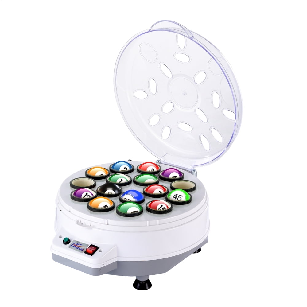 WAASOSCON Automatic Pool Ball Washer Machine, Double Purpose 16 Ball ...